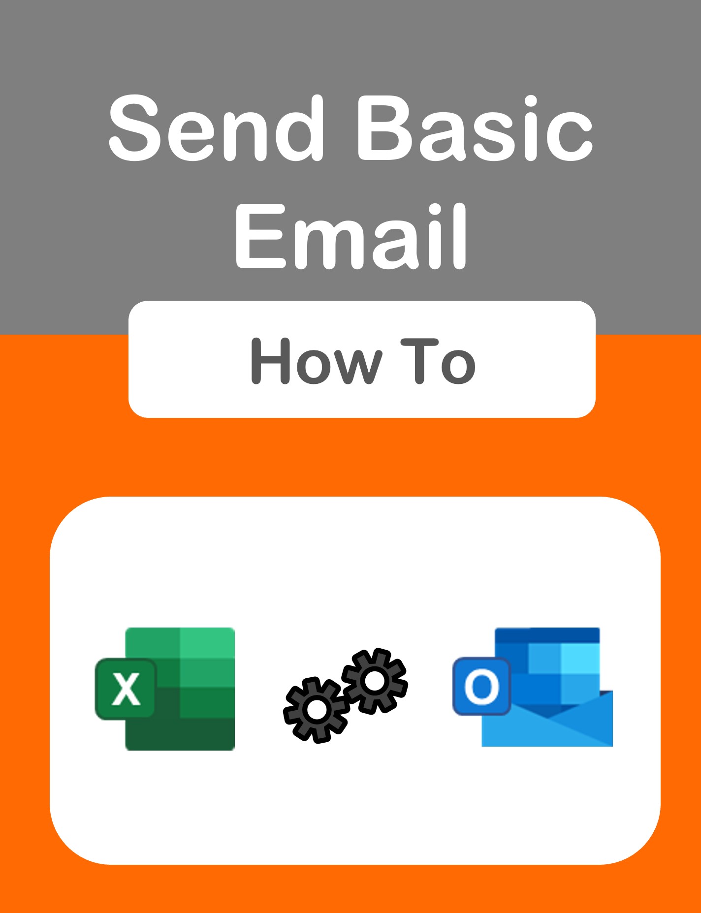 How To Send Basic Outlook Email Excel VBA Skills And Automation