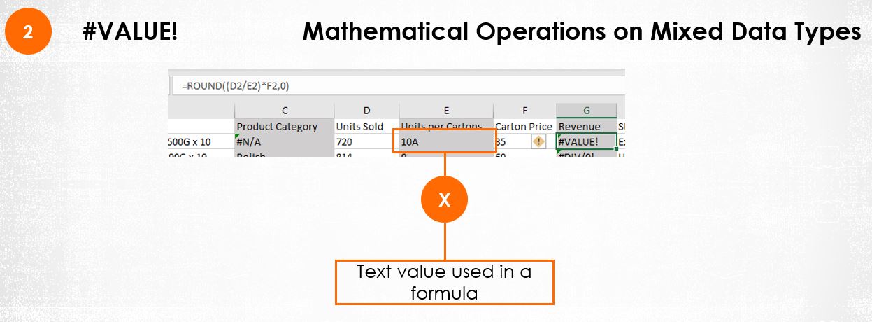 Excel Vba Dealing With Excel Errors Skills And Automation 7050