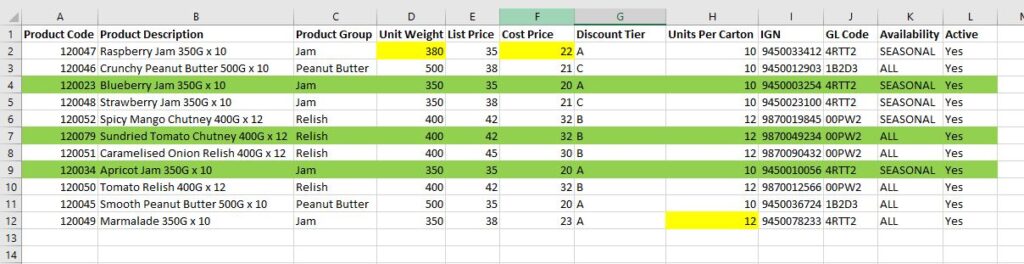 Excel VBA Compare Data Before After Versions 