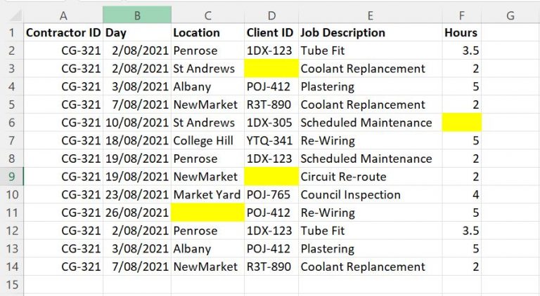 How To Blank Out Row If Cell Is Blank Excel VBA Skills And Automation how-to-blank-out-row-if-cell-is-blank-excel-vba-skills-and-automation